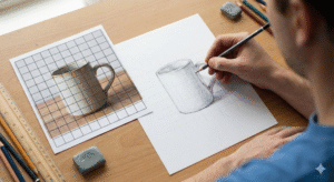 Grid Drawing Tool - Free Photo Grid Maker For Artists - Unschooled Art